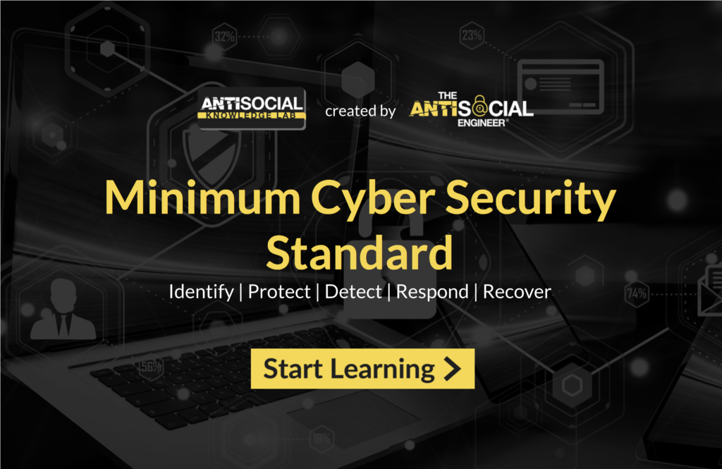 Minimum Cyber Security Standard - Knowledge Lab