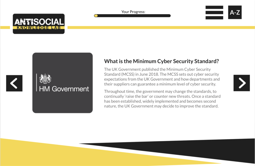 Minimum Cyber Security Standard - Knowledge Lab