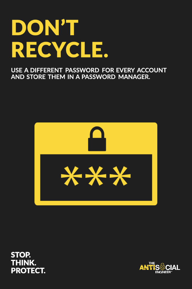 Stop - Recycle Poster - Knowledge Lab